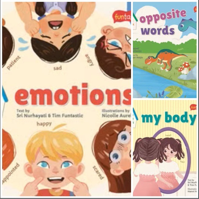 Jual BHE Buku My First Book of Emotions / My Body / Opposite Words ...