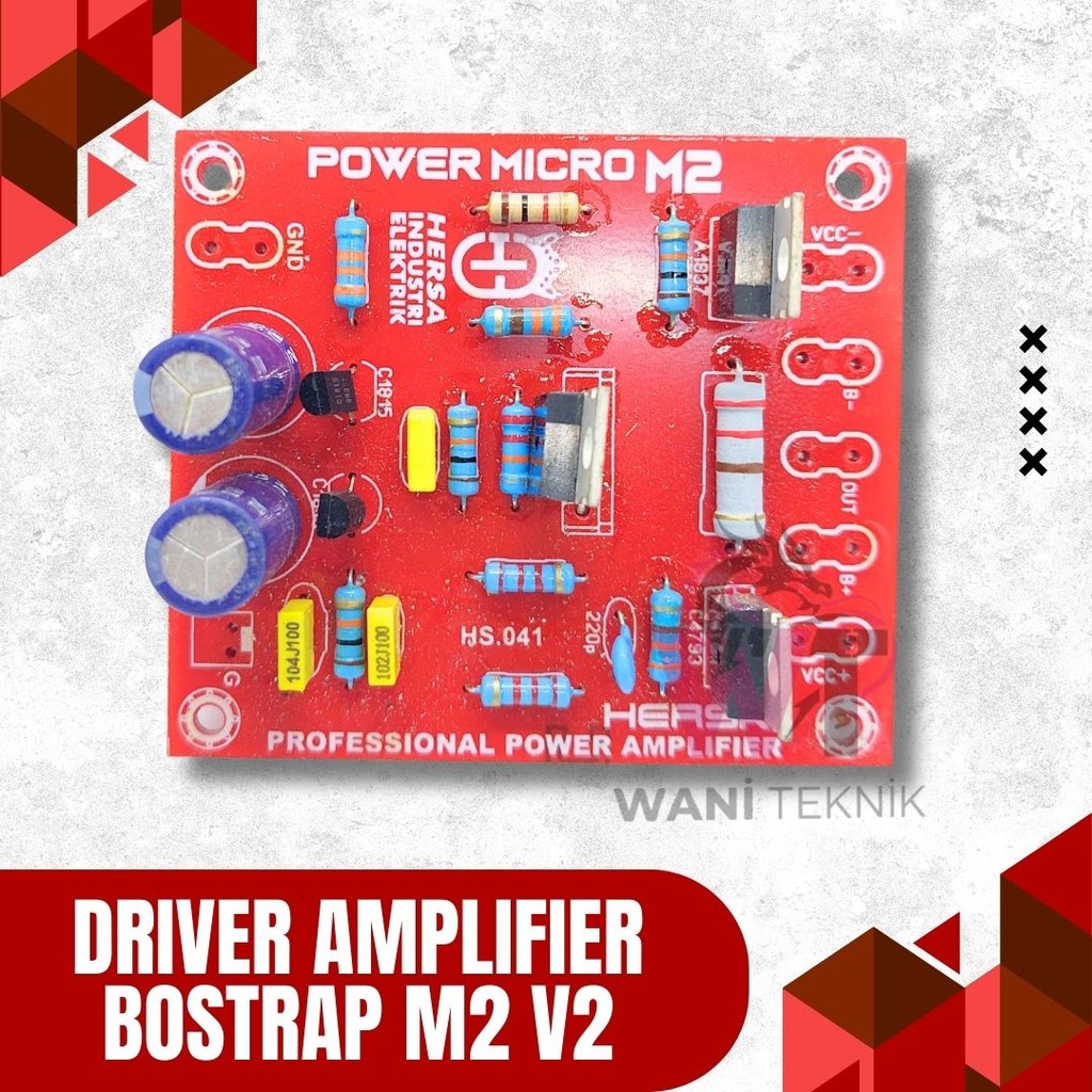 Jual Modul Driver Bostrap M2 V2 – Power Amplifier Bertenaga untuk ...