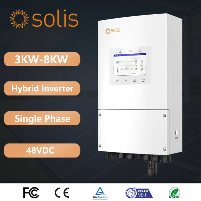 Jual Solis 3KW 5KW 6KW 8KW Hybrid Inverter S6-EH1P8K-L-PLUS Single Phase 230V 48VDC IP66 Solis ...