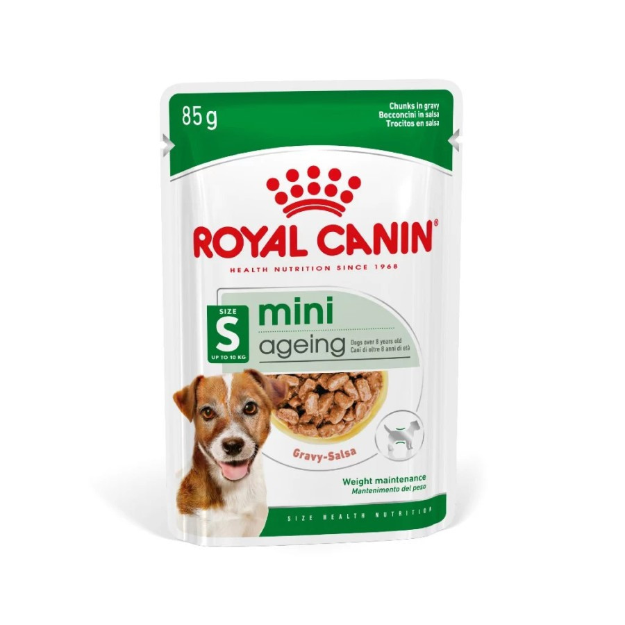 Jual Makanan Anjing Royal Canin Mini Ageing 12+ Dog food Adult 85 Gram ...