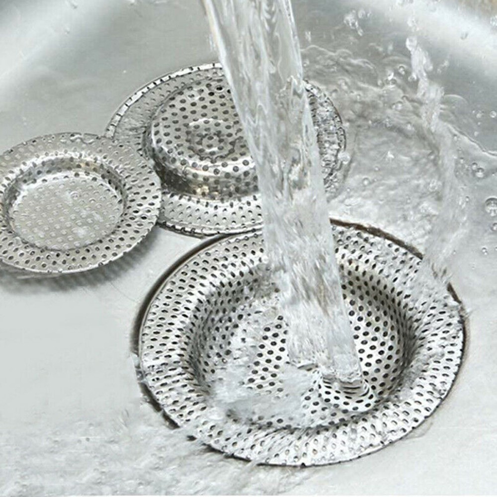 Jual Küche Waschbecken Filter Edelstahl Mesh Waschbecken Sieb Filter ...