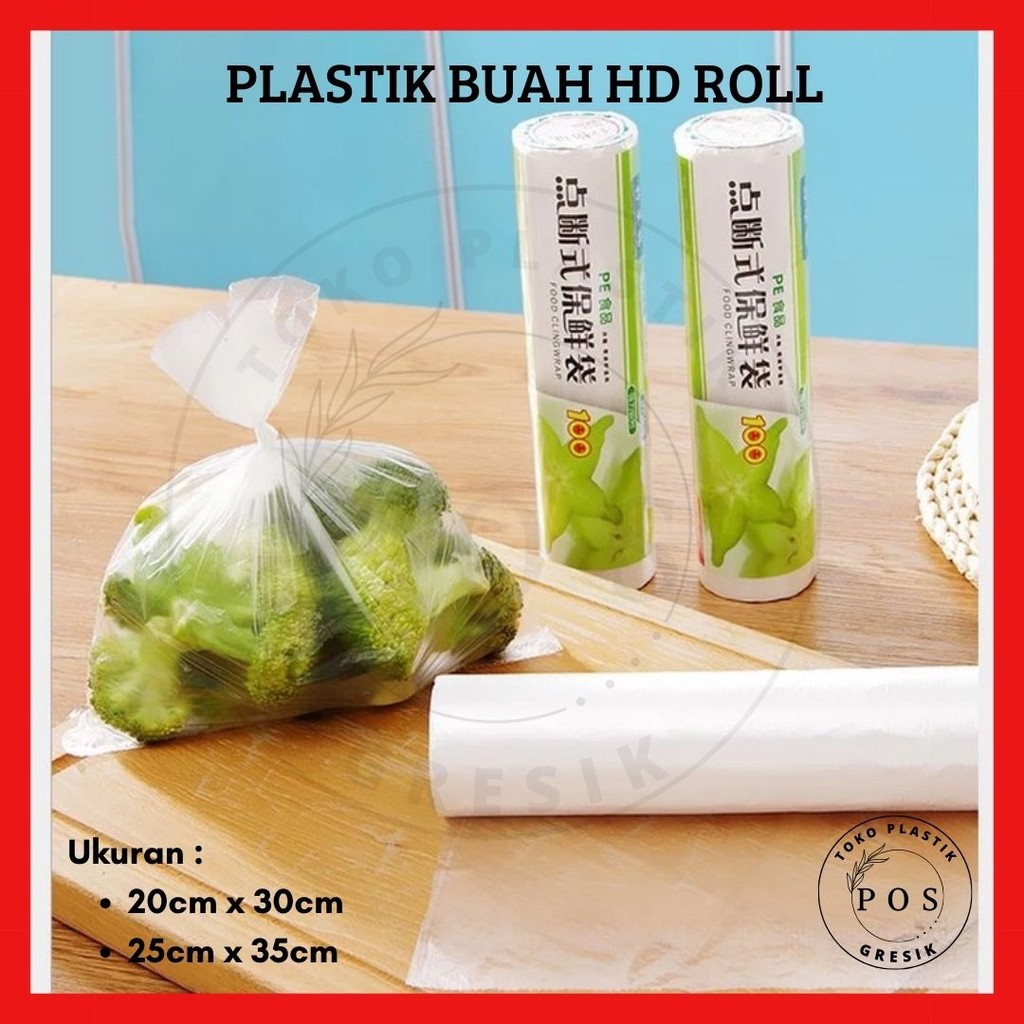 Jual Plastik HD ROLL / Plastik Buah / Plastik fotocopy Plastik HD Roll ...