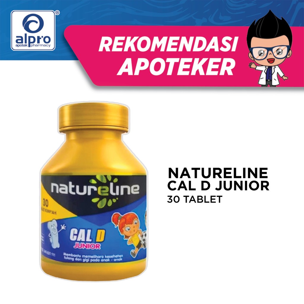 Jual Natureline Cal D Junior Vit D3 & Kalsium Anak / (FCS) | Shopee ...