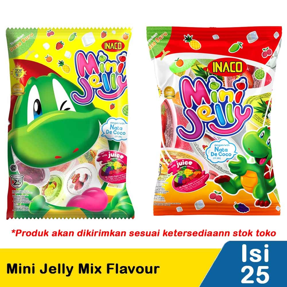Jual INACO MINI JELLY 25'S MIX FLAVOUR | Shopee Indonesia