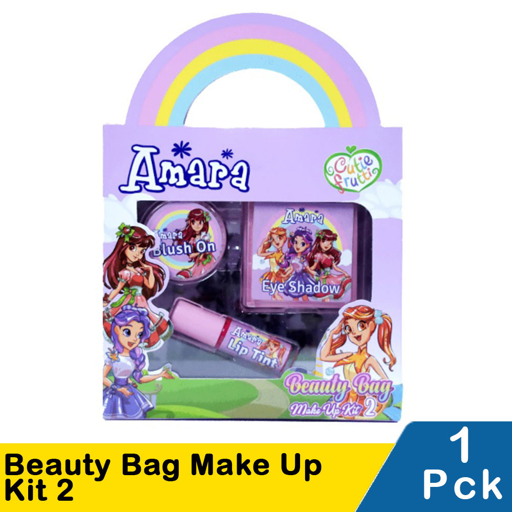 Jual AMARA BEAUTY BAG MAKE UP KIT ASSORTED | Shopee Indonesia