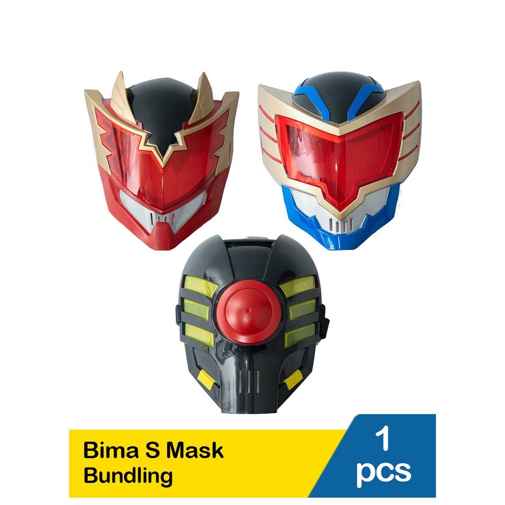 Jual BIMA S HERO MASK MDR PVC ASSORTED | Shopee Indonesia