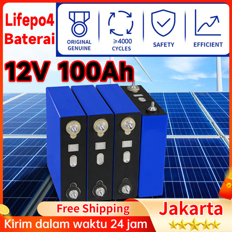 Jual cod 100% baterai baru 2025 CATL/BYD Battery Lifepo4 12v 120ah/100AH Battery Lifepo4 12v ...
