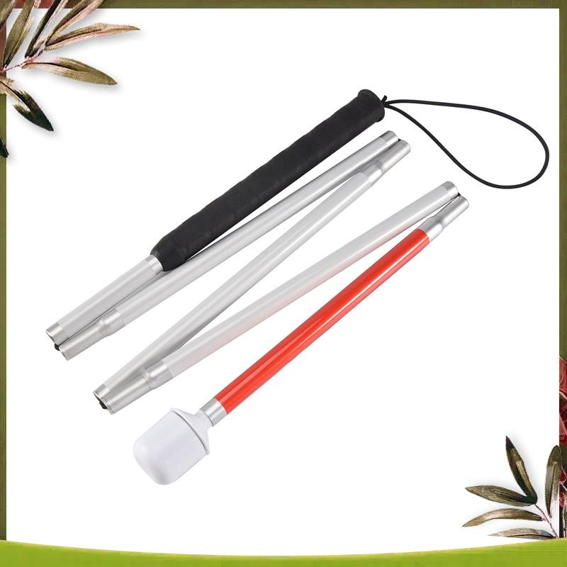Jual Reliable-Aluminum Folding Cane 4-Sec Folding Cane With Rolling Tip ...
