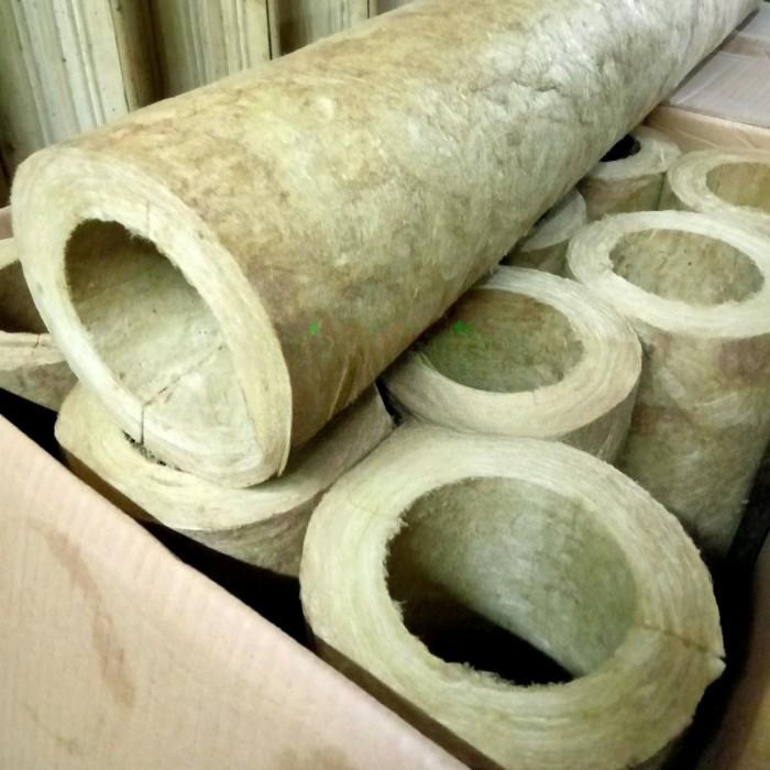 Jual Pipa ROCKWOOL 4 inchi x 25mm x 1 Meter per Box Tombo Brand ...