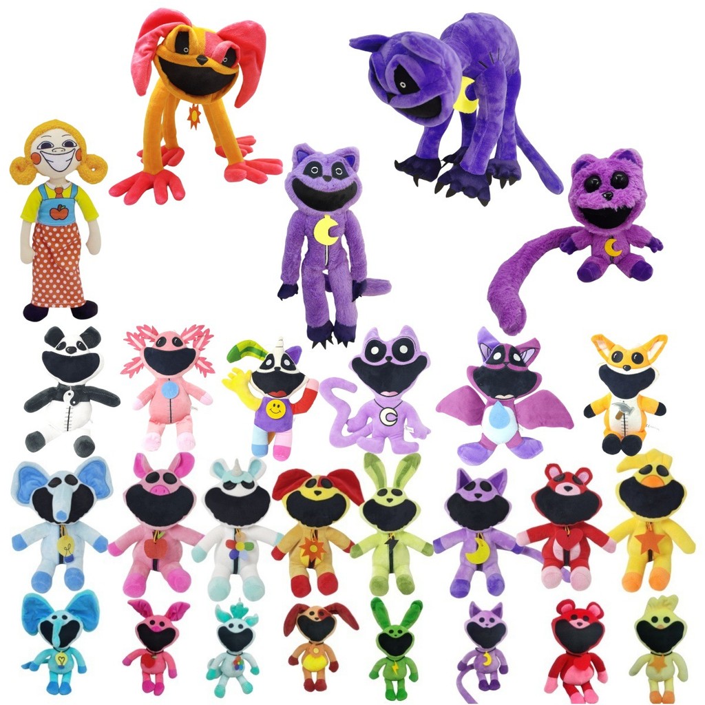 Jual Smile Critters Plush Toy Horror Game Doll Terrifying Smiling Poppy ...
