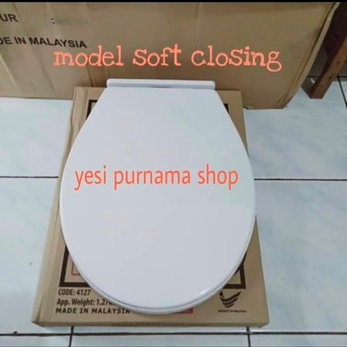 Jual Tutup Closet Duduk Soft Close Untuk Toto, Ina , America standart ...