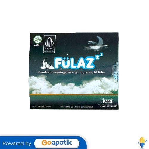 Jual Fulaz Strip 4 Tablet Salut Selaput | Shopee Indonesia