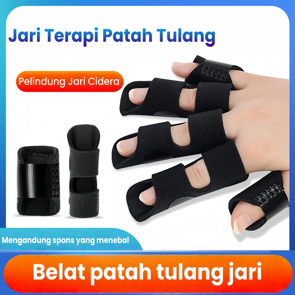 Jual Finger Splint/Jari Cidera Korektor/Finger Splint Pelurus Jari ...