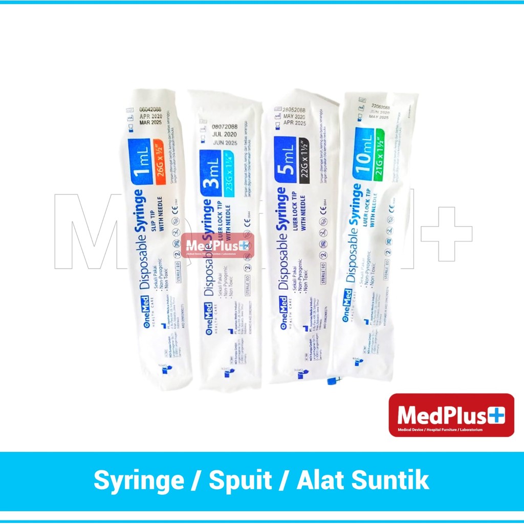 Jual M+ Syringe Medis Suntikan Spuit Steril Alat Suntik Vaksin / Satuan ...
