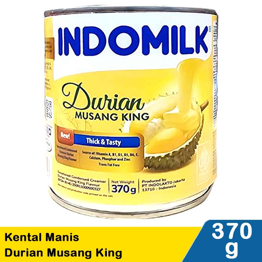 Jual INDOMILK KENTAL MANIS DURIAN MS.KING 370g | Shopee Indonesia