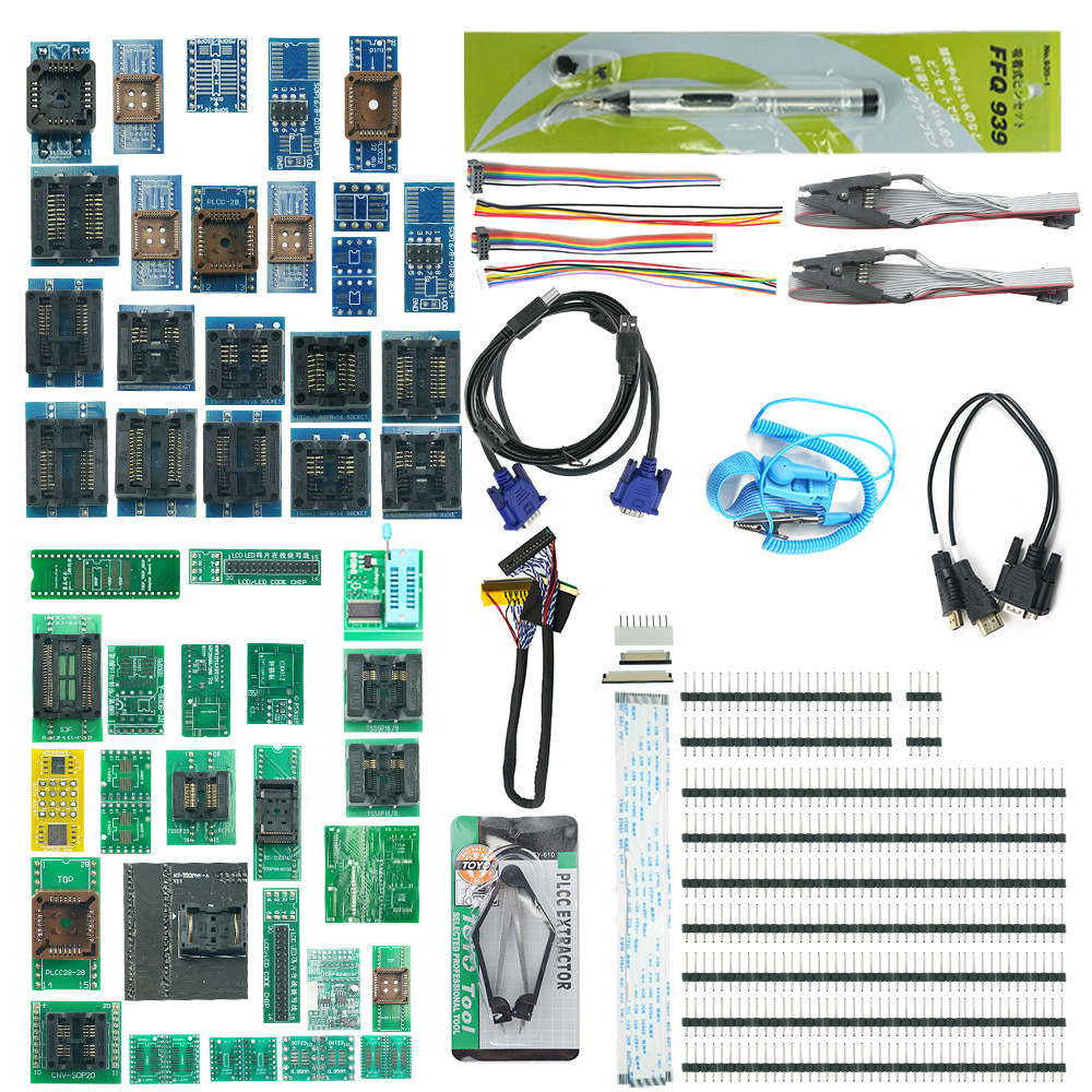 Jual Original RT809H + 58 Adapter + 2 PCS 22 in 1 SMD Adapter EMMC-Nand ...