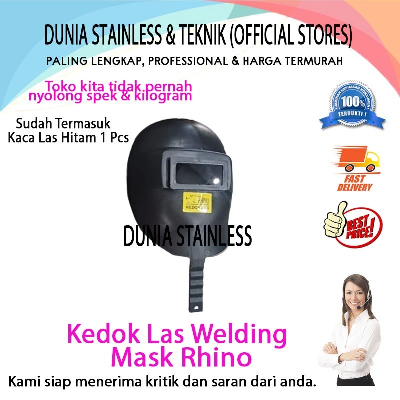 Jual Kedok Las Welding Mask Rhino - Type Hand | Shopee Indonesia