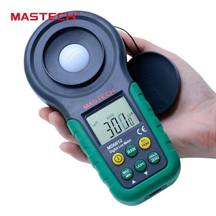 Jual MS6612 MASTECH Lux Meter Light Tester Luxmeter Cahaya Luminometer ...