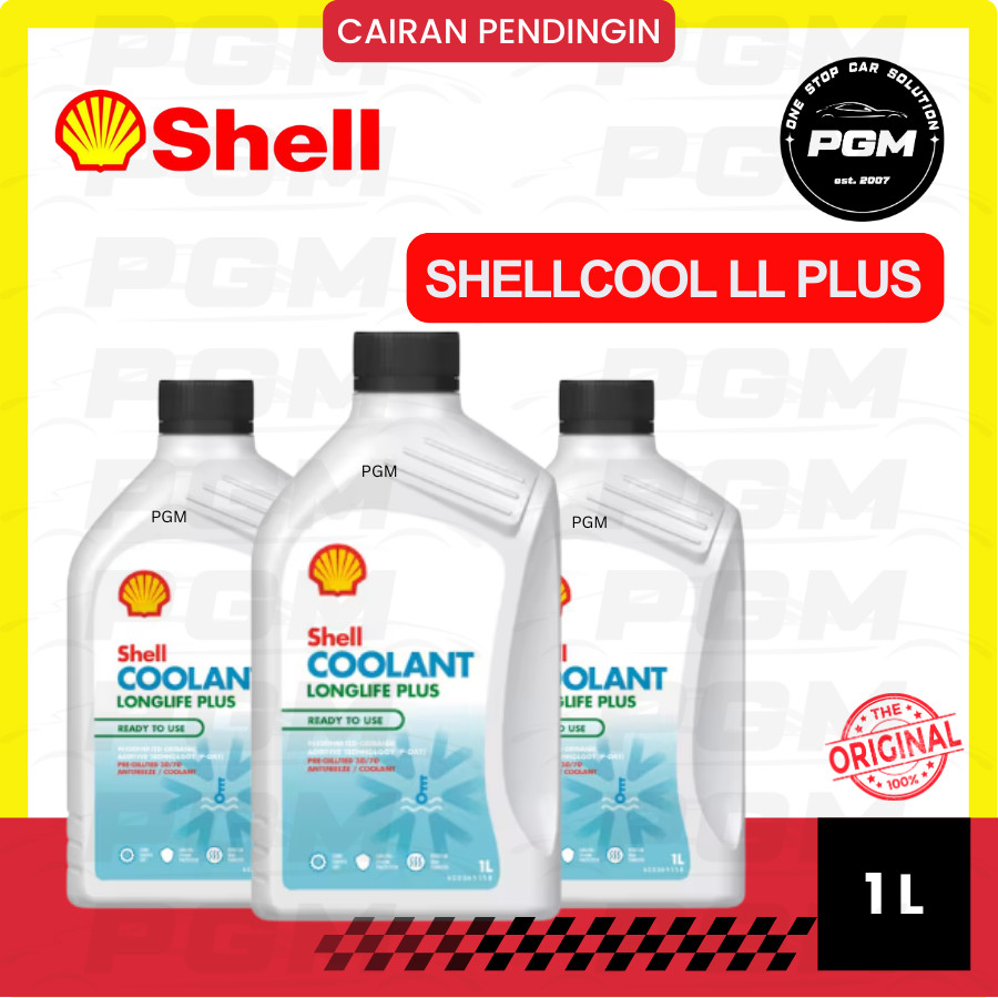 Jual Air Radiator Shell Coolants Longlife Plus 1L (Dijamin Ori 100% ...