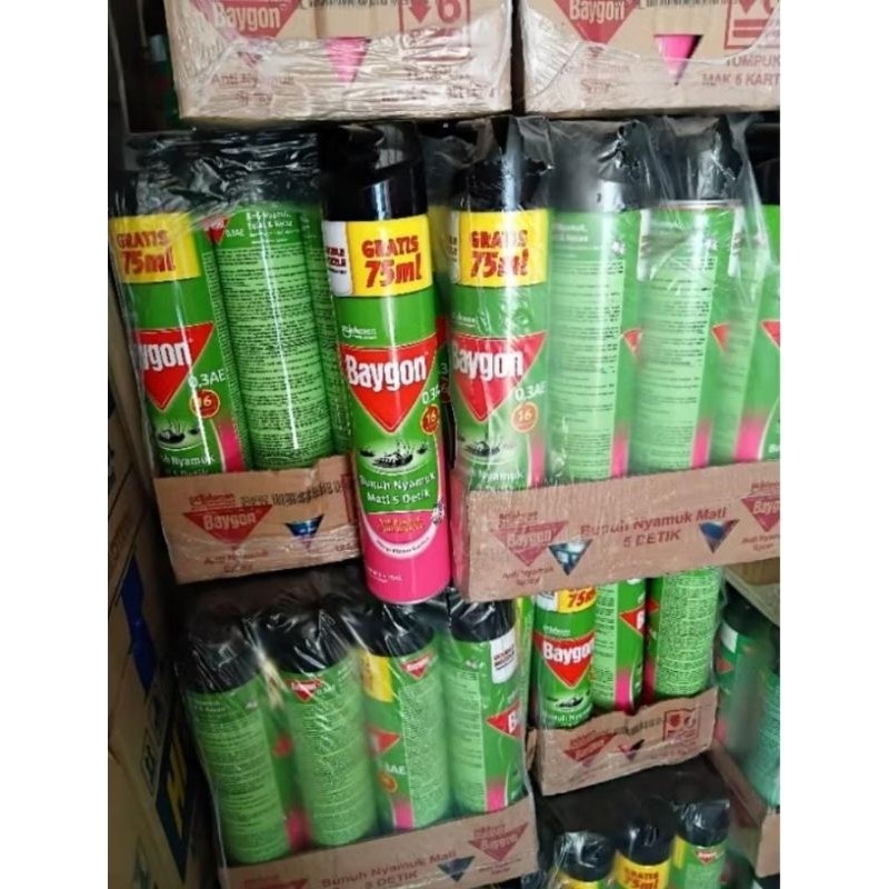 Jual Grosir Baygon Semprot 600+75ml (12 Pcs) | Shopee Indonesia