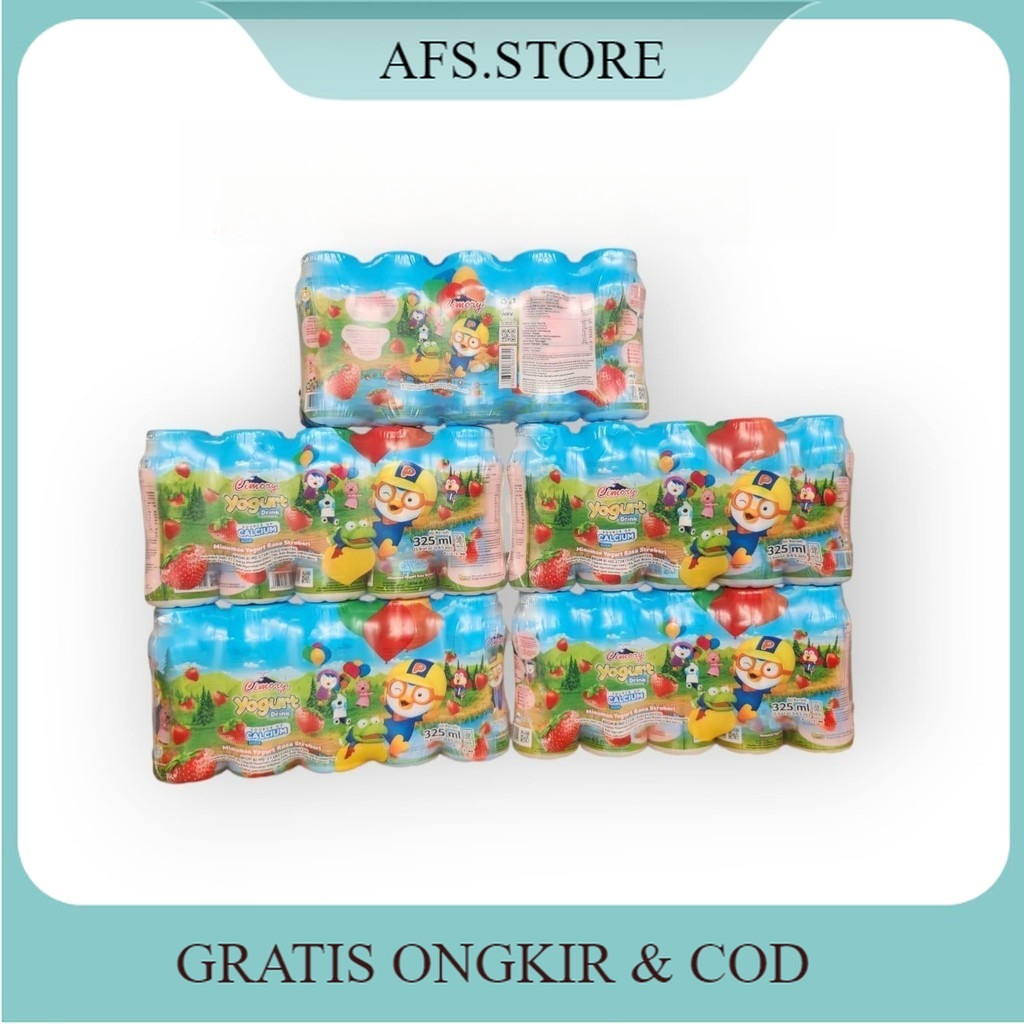 Jual PAKET 5 Slop [25 Botol] Cimory Yogurt Drink Botol PACK- Netto 5 ...