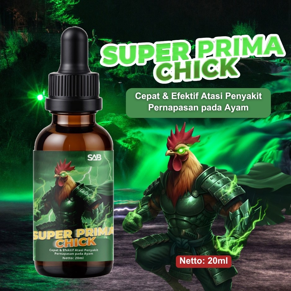 Jual SUPER PRIMA CHICK 20ml - Power Booster Ayam - Suplement dan ...