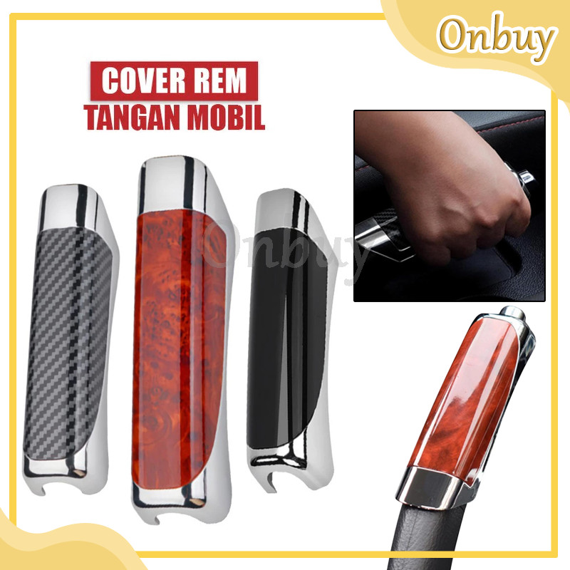 Jual Cover Handle Rem Tangan Mobil / Cover Hand Brake Car Motif Kayu ...