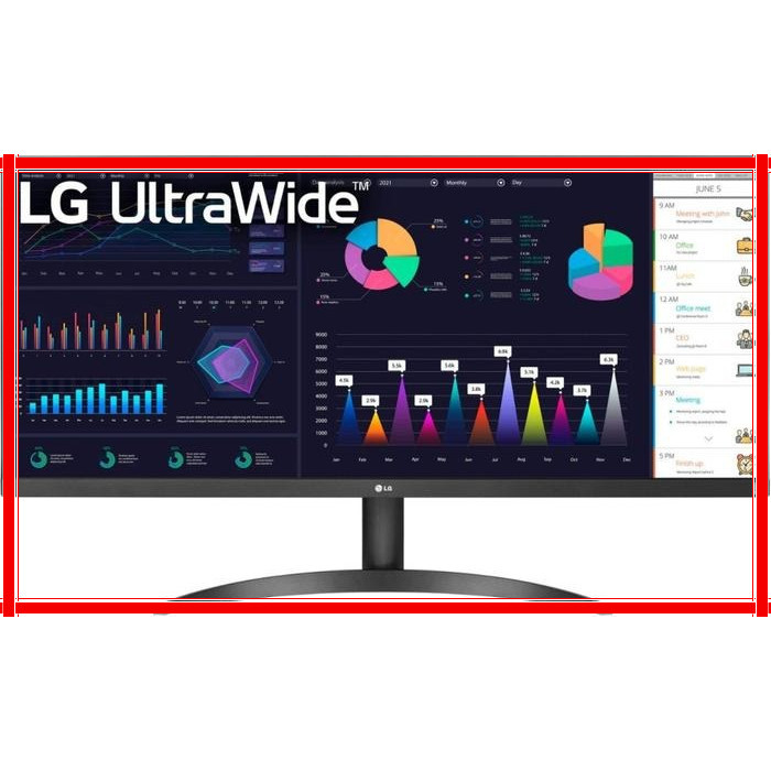 Jual Monitor LG UltraWide 34WQ500-B 34″ IPS Full HD 2560×1080, HDR400 ...