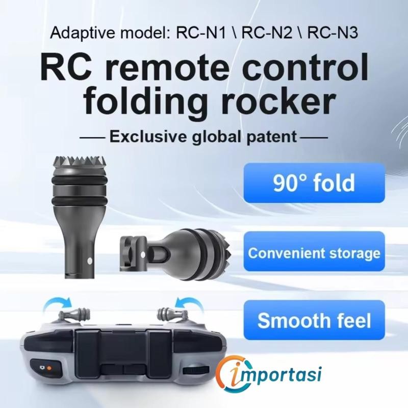 Jual RCSTQ Folding Joystick Lipat Remote RC-N1 RC-N2 RC-N3 DJI Mini 5 ...