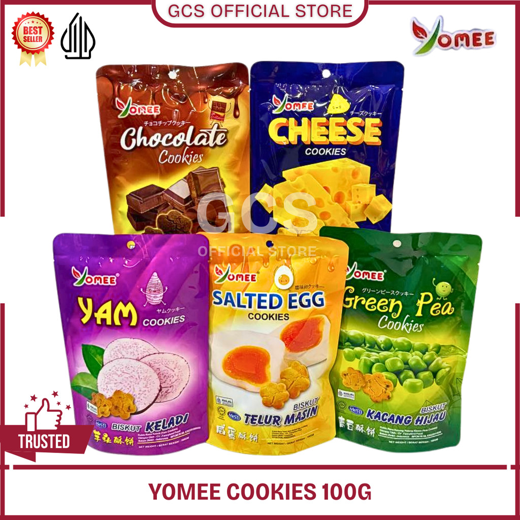 Jual Yomee Cookies Kukis Aneka Rasa Salted Egg Coklat Cheese Greean Pes ...
