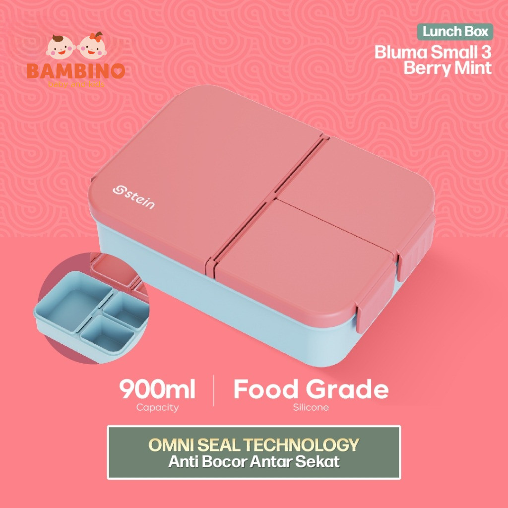Jual STEIN Lunch Box - Snack Box Mini/Small - Kotak Makan/Kotak Cemilan ...
