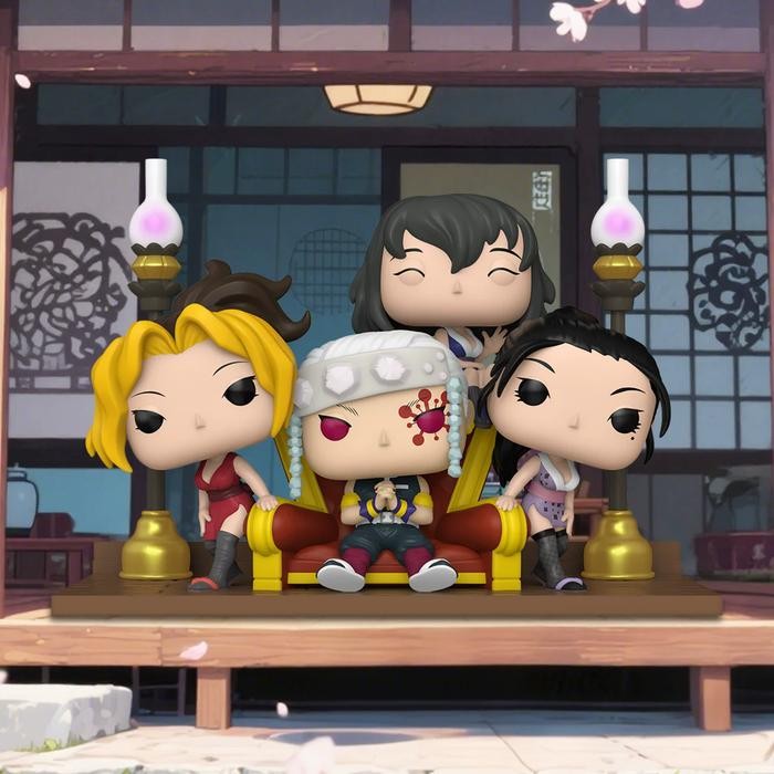 Jual Funko Pop Moment Demon Slayer Tengen and Wives Suma Makio ...