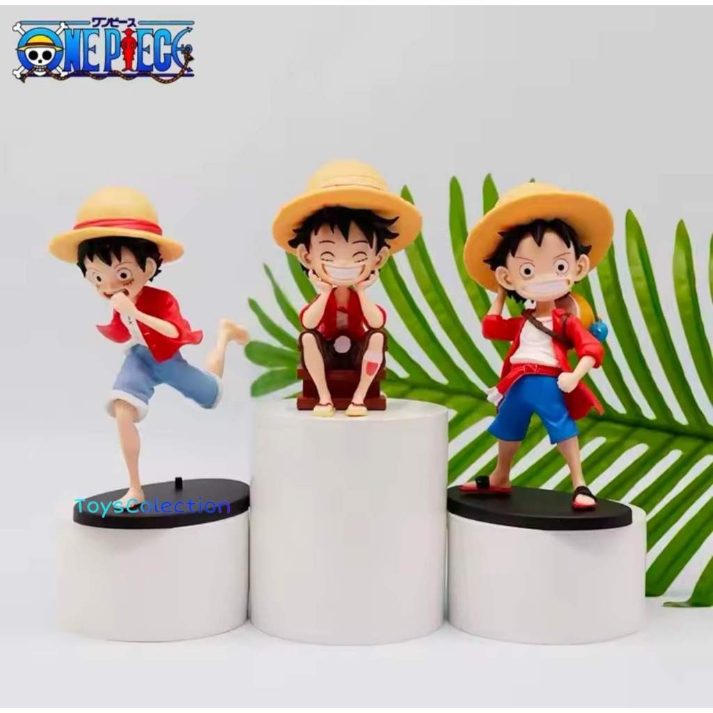Jual ACTION FIGURE ONE PIECE MONKEY D LUFFY Q VER. CHILDHOOD RUNNING ...