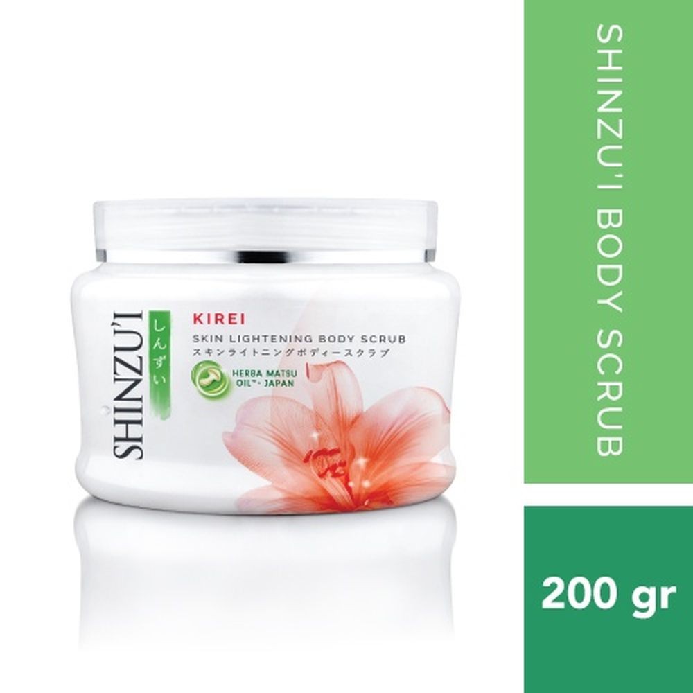 Jual SHINZU'I BODY SCRUB SKIN LIGHTENING KIREI 200g | Shopee Indonesia