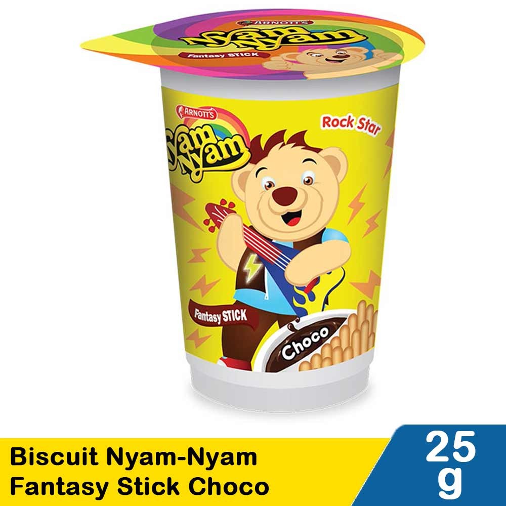 Jual ARNOTT'S BISCUIT NYAM-NYAM FNTASY STICK CHOCO 25g | Shopee Indonesia
