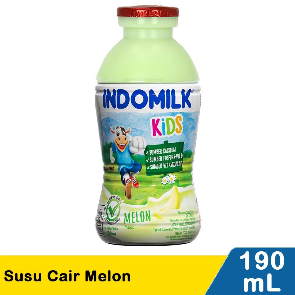 Jual INDOMILK SUSU CAIR MELON 190mL | Shopee Indonesia