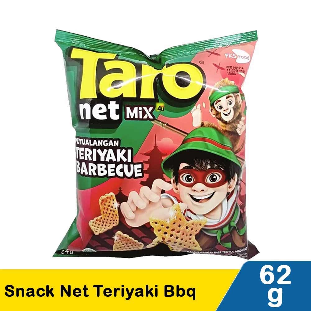 Jual TARO SNACK NET TERIYAKI BBQ 62g | Shopee Indonesia