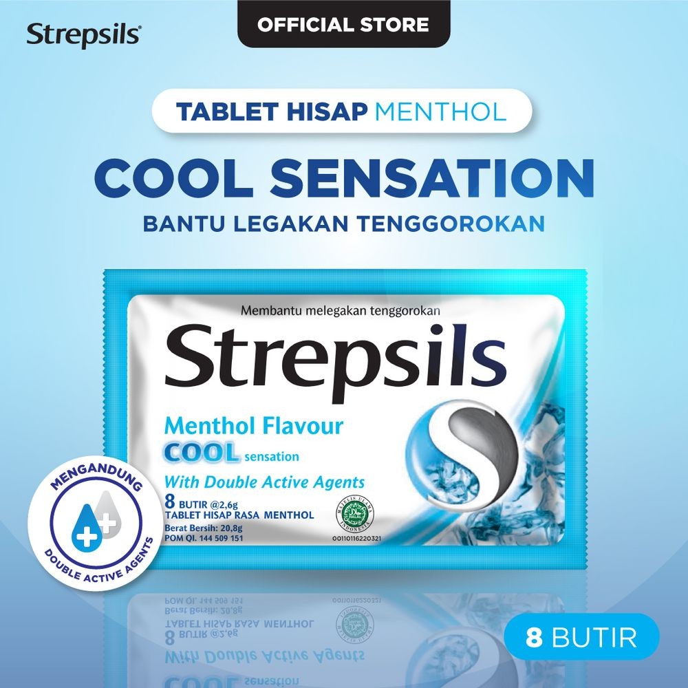 Jual STREPSILS CANDY 6'S / 8'S MENTHOL / COOL | Shopee Indonesia