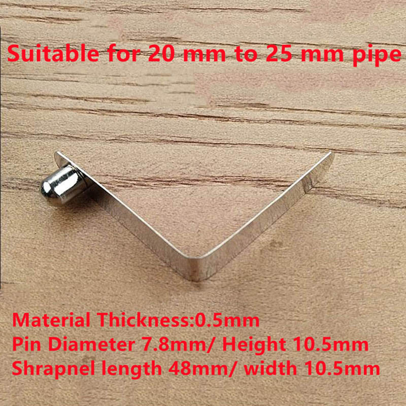 Jual 50PCS 8mm Single Button Snap Locking Steel Spring Clips Durable ...