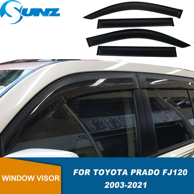 Jual Side Wind Deflectors For Toyota Prado 120 2003-2021 Land Cruiser ...