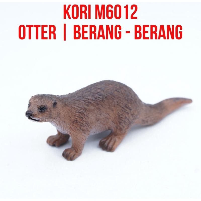 Jual KORI Otter Berang Berang Linsang Lutrinae Mainan Figure Binatang ...