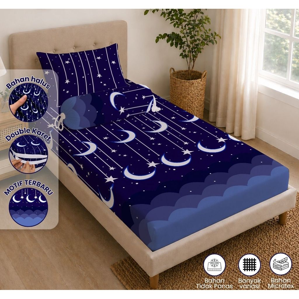 Jual Sprei Ukuran 120X200 Terlengkap & Harga Terbaru Juni 2026 | Shopee ...