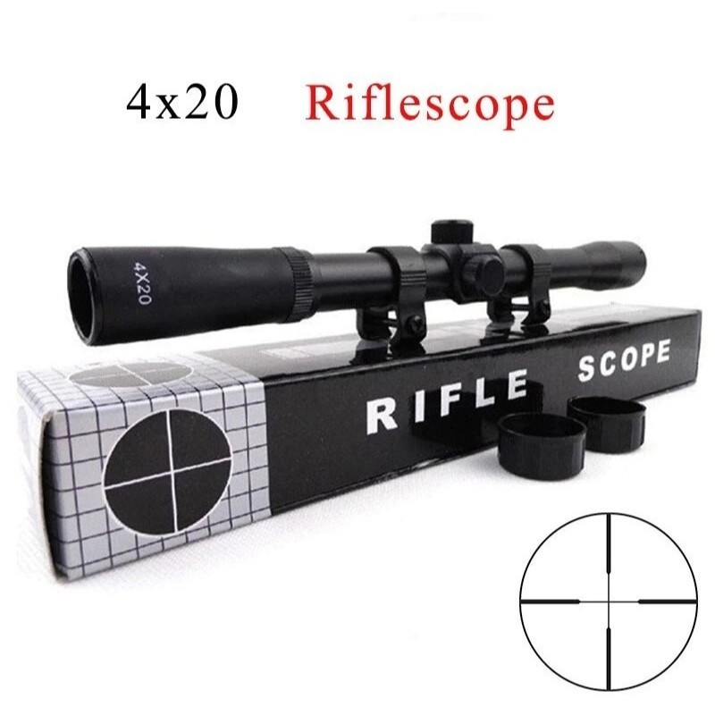 Jual Telescope Teropong Senapang Angin Sniper Proff 4x20 Bushnell ...