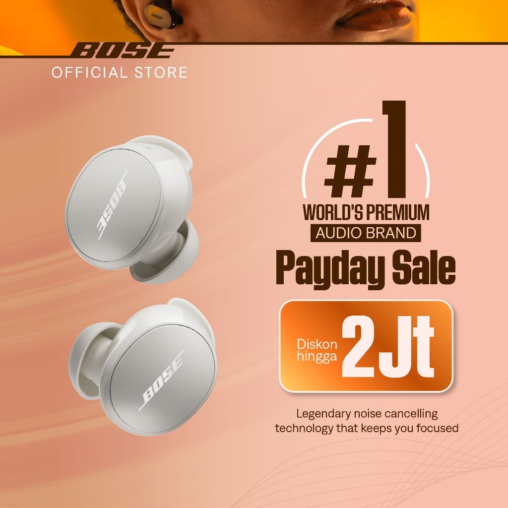 Jual Bose QuietComfort Earbuds ANC Noise Cancelling TWS Earphone new ...