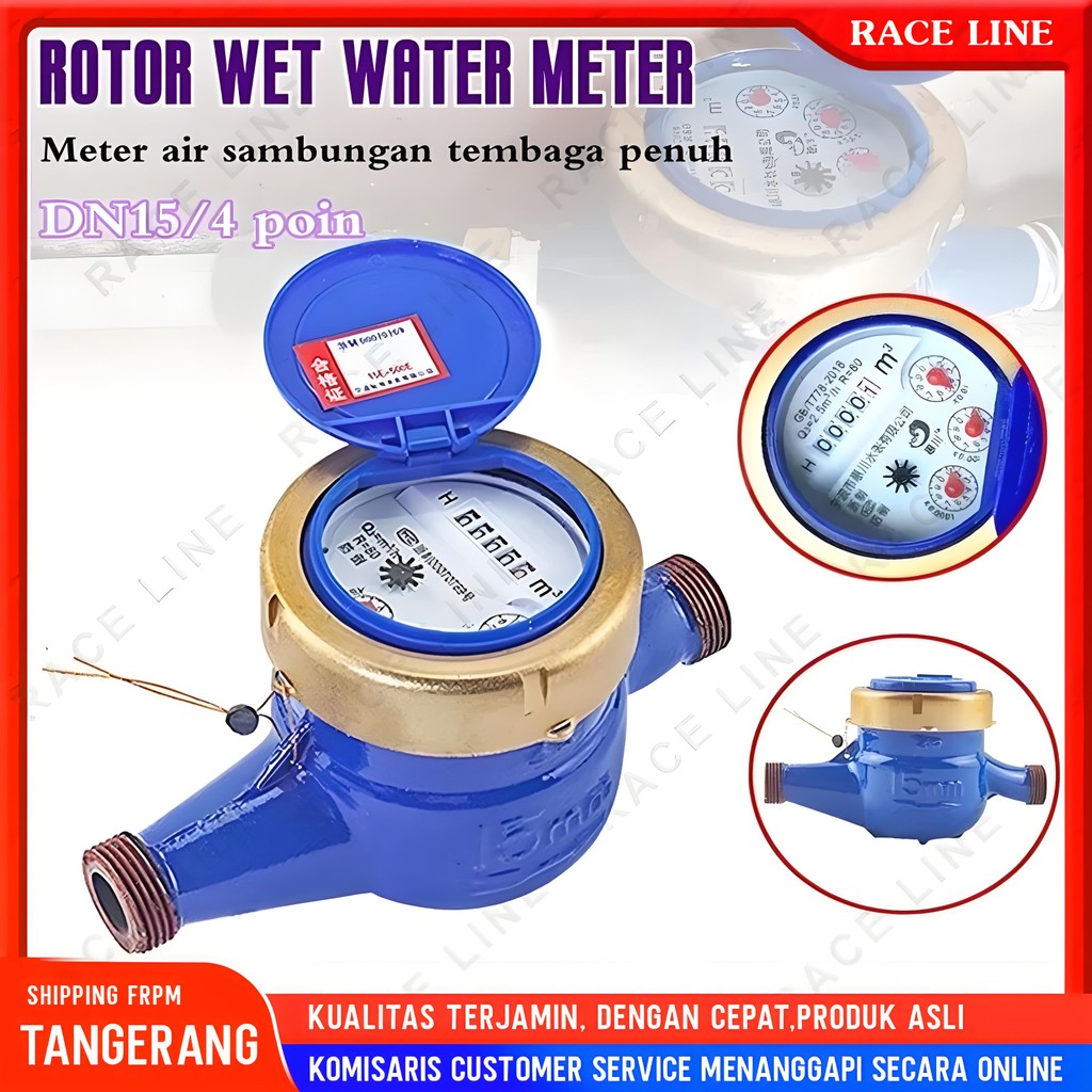 Jual Water Meter AMNB SNI Original Meteran Air PAM PDAM Bodi Besi Tebal ...