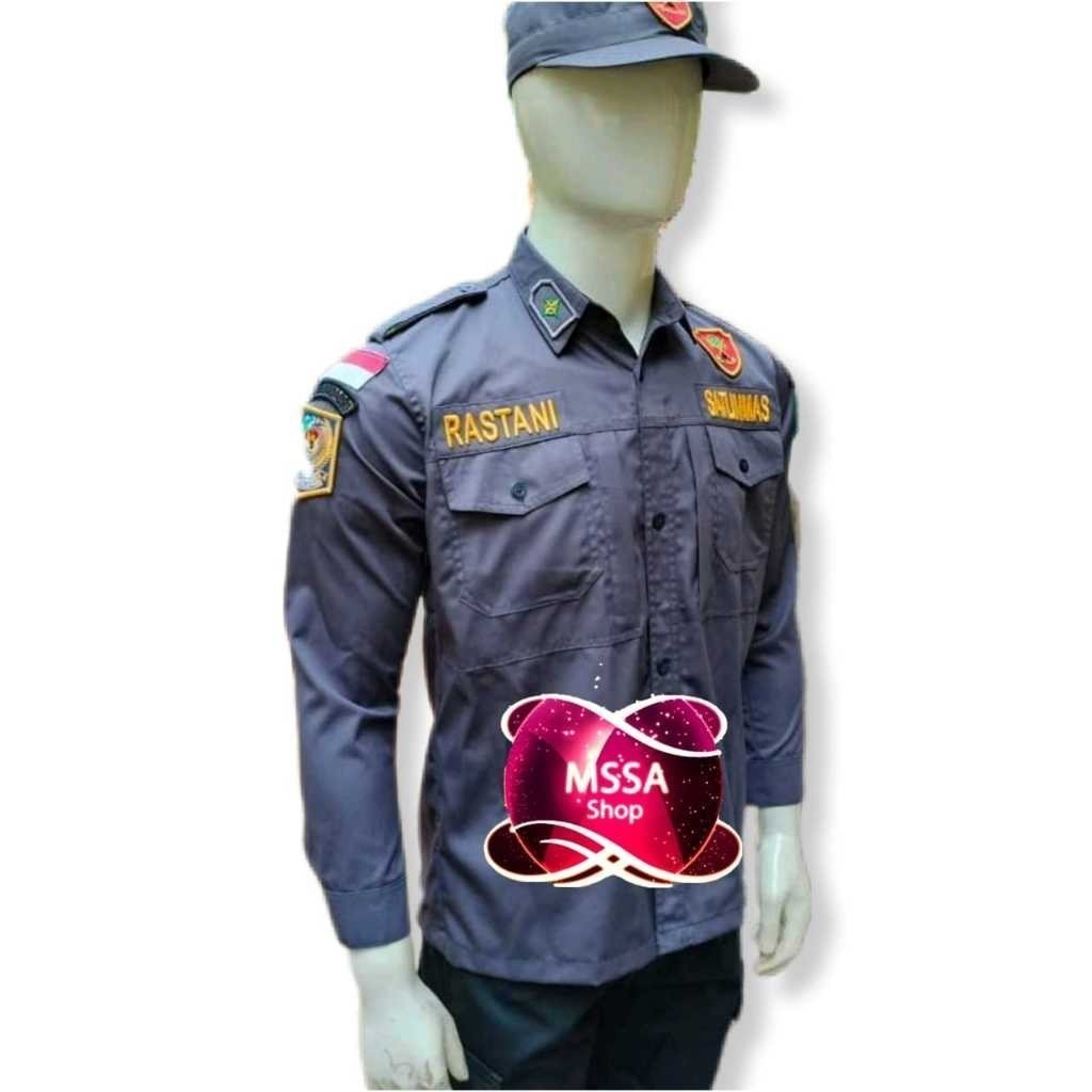 Jual PROMO Rastoreshop 1 stel baju dan celana seragam linmas terbaru ...