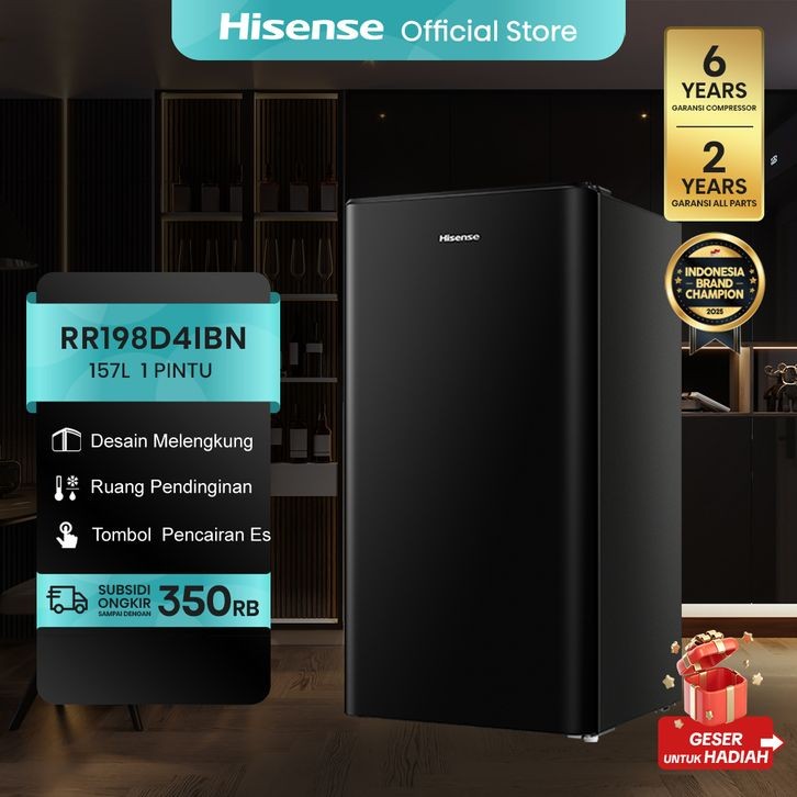 Jual Hisense Kulkas 1 Pintu 150 Liter Low Watt Semi Auto Defrost ...