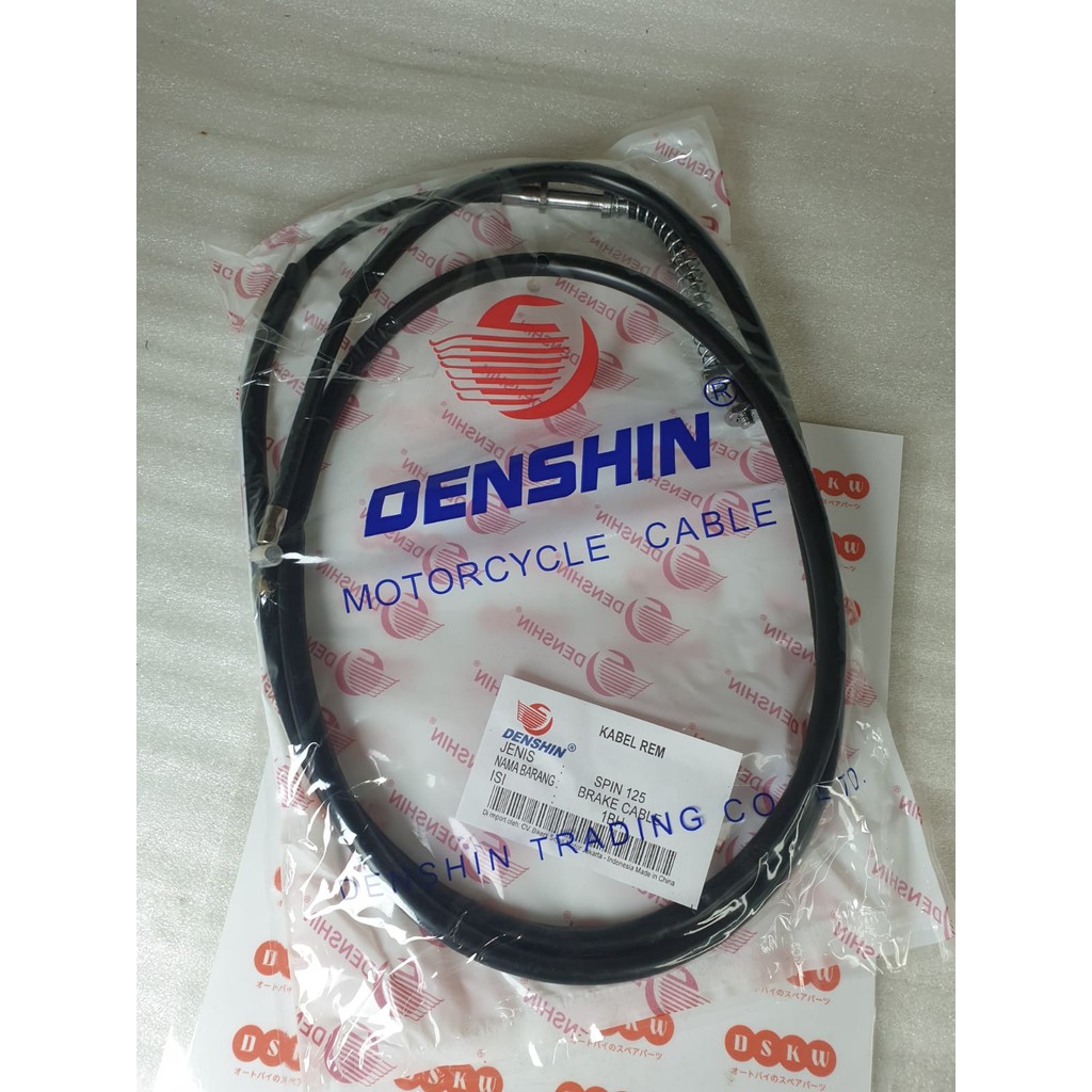 Jual Kabel Tali Rem Belakang SPIN 125 Denshin | Shopee Indonesia