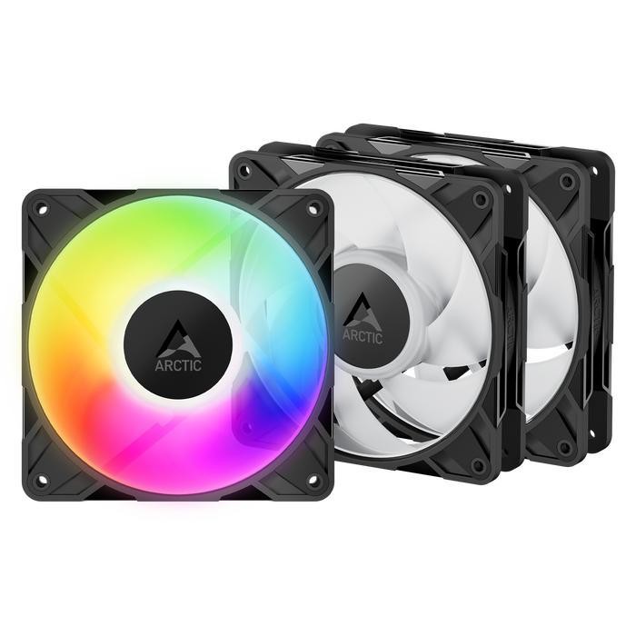 Jual ARCTIC CASE FAN P12 PRO ARGB 3 IN 1 (3X 120MM ARGB FAN + 0-2100RPM ...