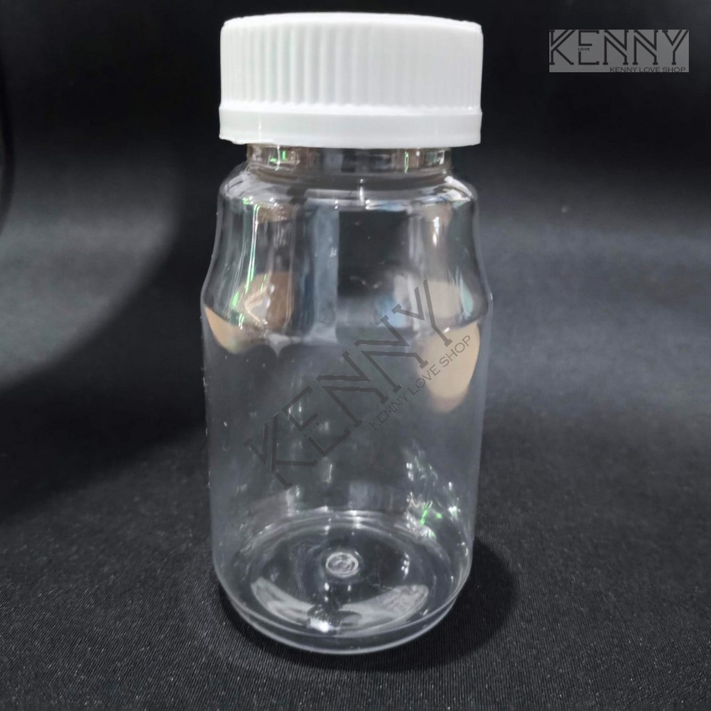 Jual isi 10pcs - BOTOL PROROUND 100ml PET 60 KAPSUL Push Down plastik ...